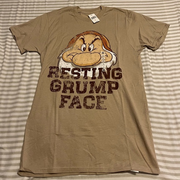 Disney | Shirts | Disneys Grumpy Tshirt Nwt | Poshmark